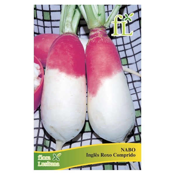 Nabo Inglês Comprido 100g - semente